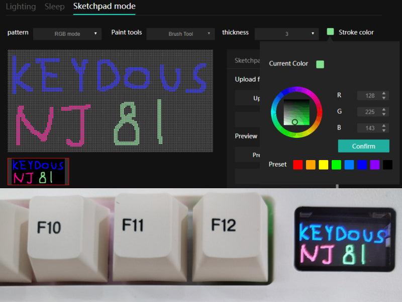 NJ81 Wireless Custom Mechanical Keyboard – Keydous