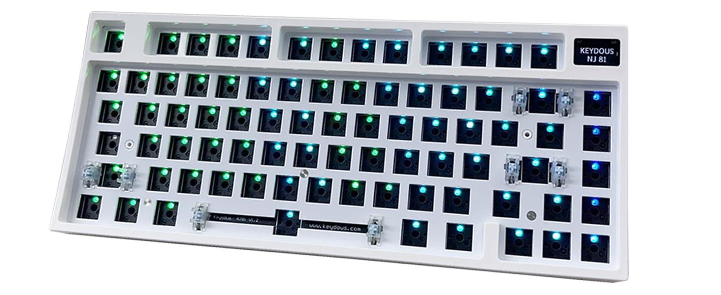 NJ81 Wireless Custom Mechanical Keyboard – Keydous